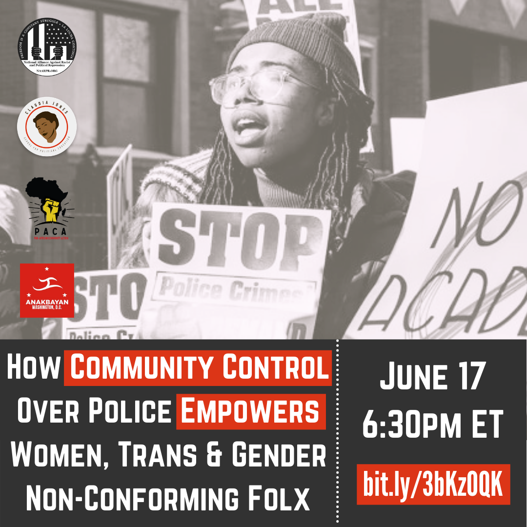 Women’s and queer liberation and the demand for community control over ...