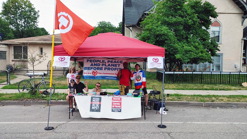 Twin Cities Club greets the public at Open Streets Festival – Communist ...