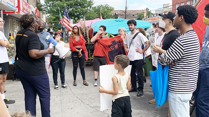 Brooklyn CPUSA and YCL rally for a tenant’s rights – Communist Party USA