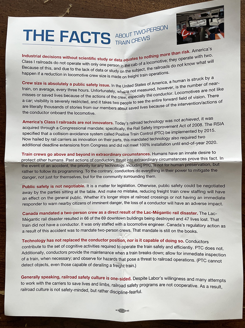 Detroit Communists join railroaders demanding safe staffing – Communist ...