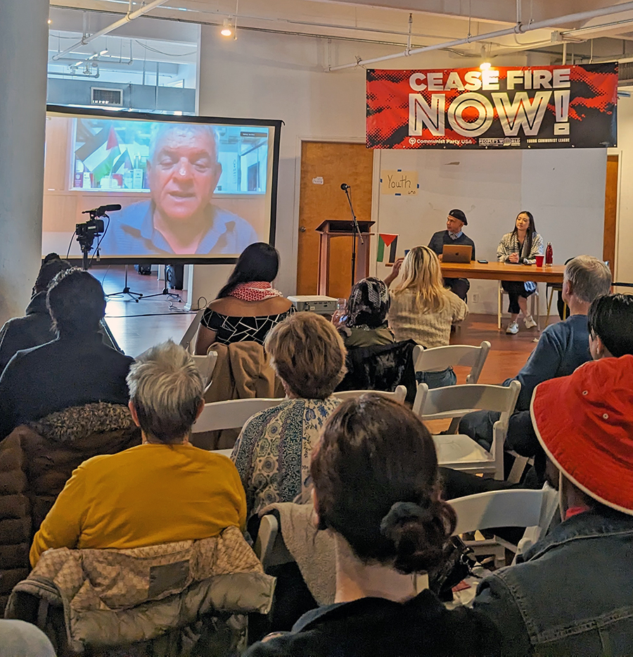 CP activists gather to build the peace movement – Communist Party USA