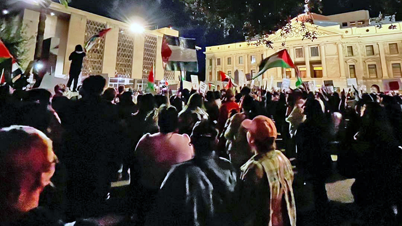 Phoenix club joins ceasefire march on the state capital – Communist ...
