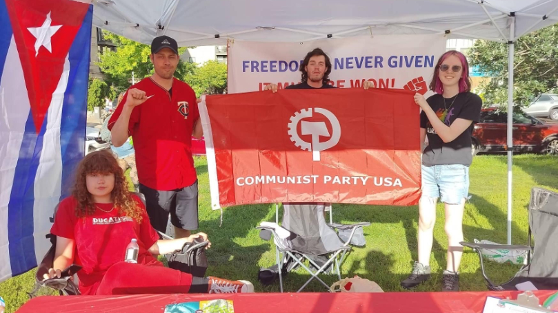 Twin Cities comrades at Pride – Communist Party USA